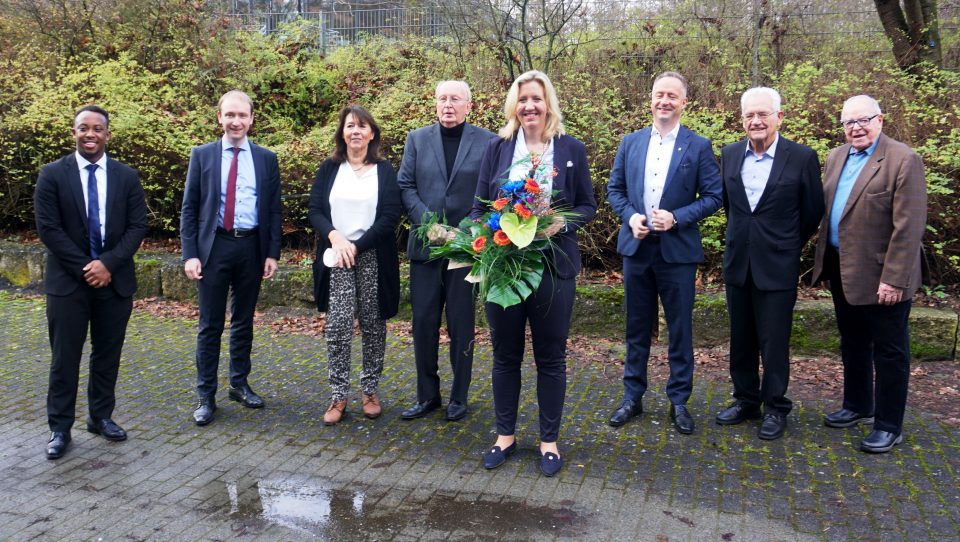 Neujahrsempfang der CDU Erlensee in der Erlenhalle: MdL Ines Claus hält ...