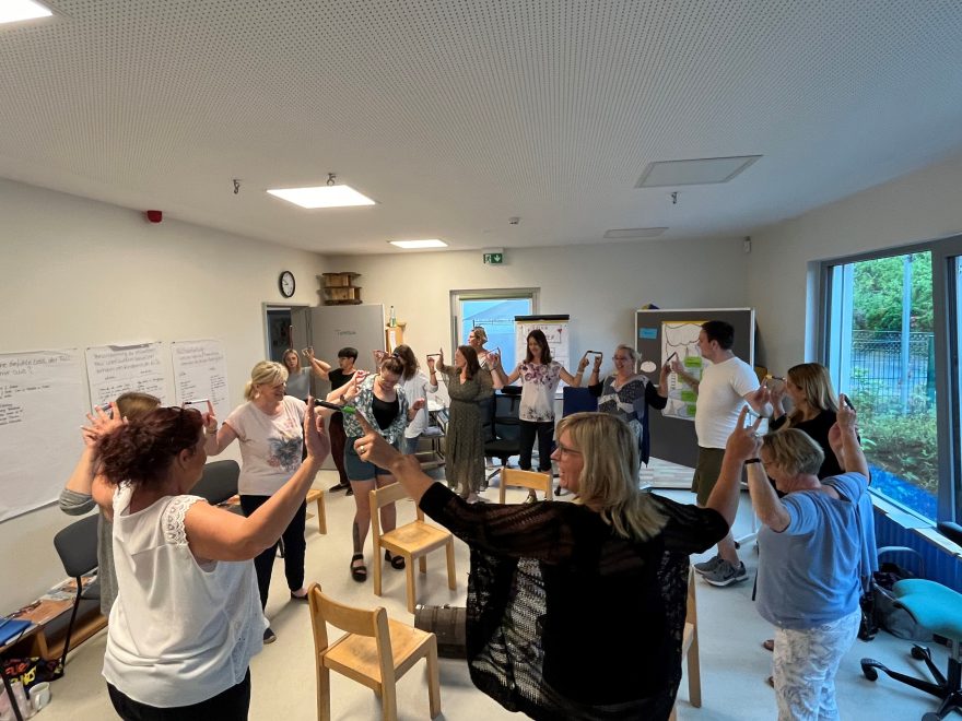 Verhaltensampel bei Fortbildung zum Thema „Starke Kinder“ erstellt ...